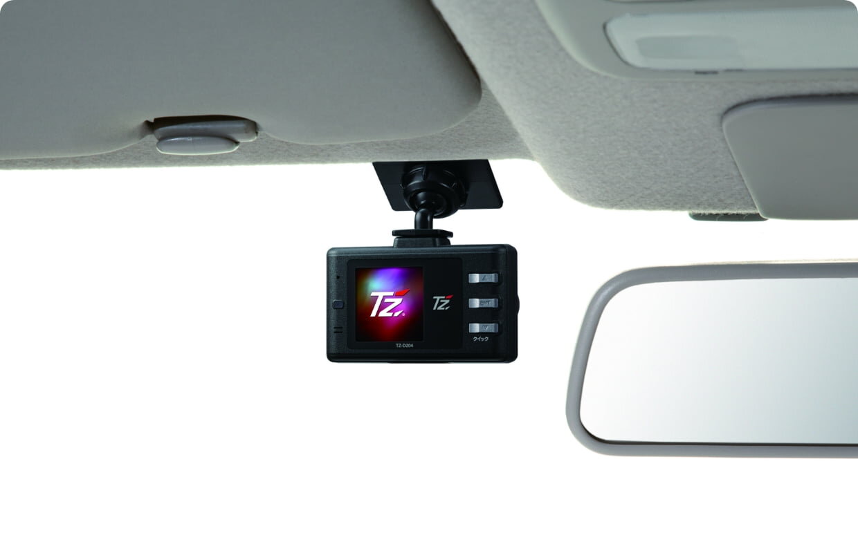 1カメラドライブレコーダー TZ-D204|TZ商品|トヨタモビリティパーツ株式会社 大阪支社・和歌山支社